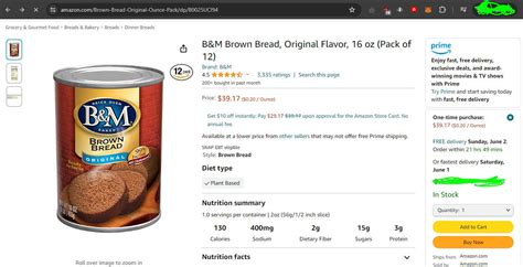 Amazon Has Canned Bread Rspongebob