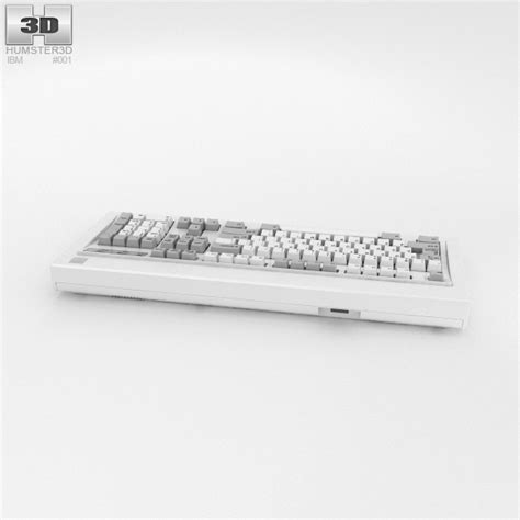 Teclado Ibm Modelo M Modelo 3d 39 3ds C4d Dxf Fbx Lwo Ma Obj Max Free3d