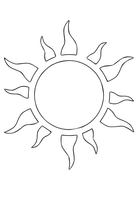 Dibujo E Imagen Sol F Cilmente Para Colorear Y Imprimir Gratis Para Adultos Y Ni Os Lystok Com