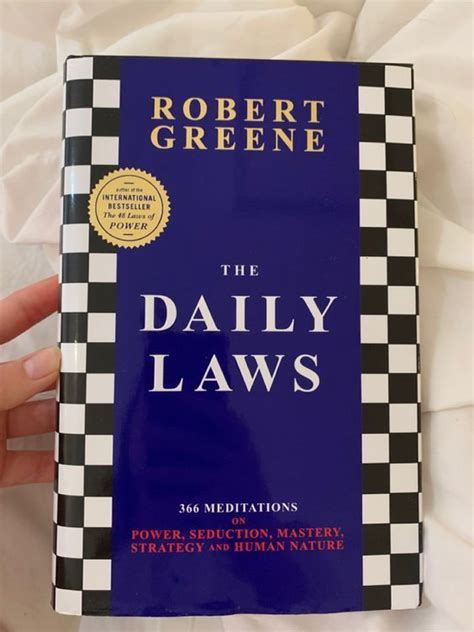 The Daily Laws Robert Greene Daily Wisdom And Guidance Law Books