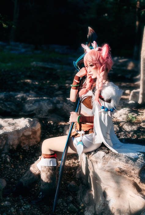 《王者荣耀》瑶cosplay 次元岛