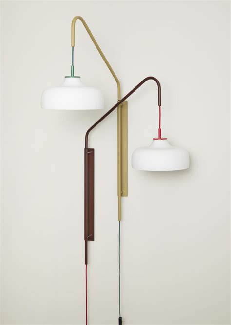 HÜbsch Wall Light Current Red Design Fabriek