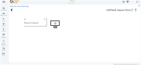 callback request form jodo documentation hub