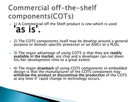 Sybsc It Sem Iv Embedded Systems Unit I Core Of Embedded Systems Pptx