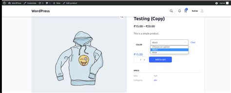 Jquery Dont Allow Users To Deselect Variation In Woocommerce Stack Overflow