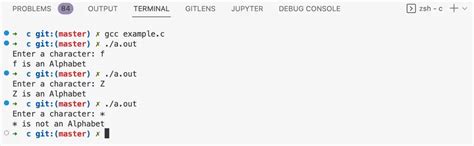 C Program To Check If A Character Is An Alphabet Or Not Codevscolor