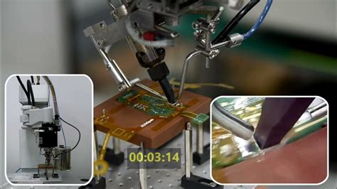 자동 납땜 로봇 솔더링 Auto Robot Soldering Fpcb 07 Youtube