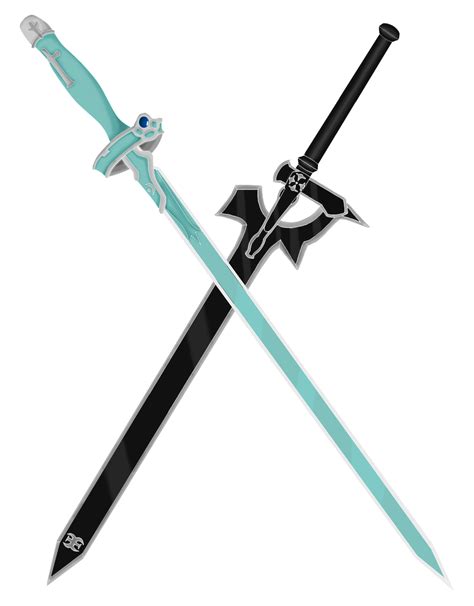 Asuna And Kirito Sword Lembent Light Elucidator By CyclesofShadows On DeviantArt