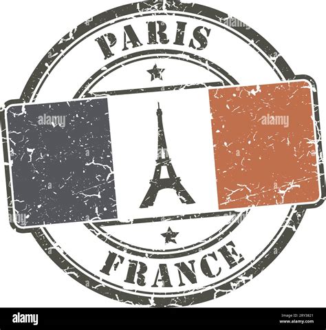 Vector Eiffel Tower France Flag Hi Res Stock Photography And Images Alamy