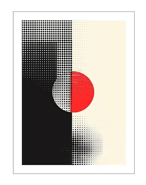 Modern Sphere Poster Digital Wall Art Shop Quality Poster