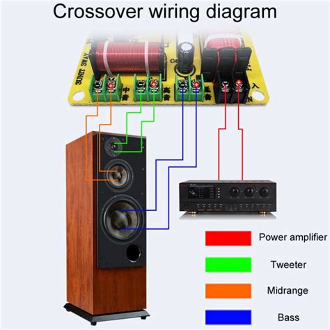 Home Cinema Speaker Crossover 3 Way Audio Divider Bigupgadgets