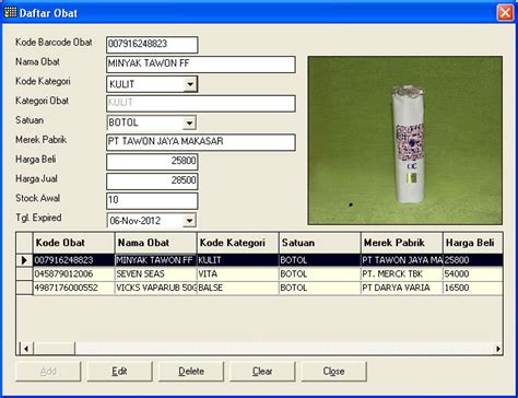 Detail Program Source Code Aplikasi Apotek Vb6 Rumah Coding Dan