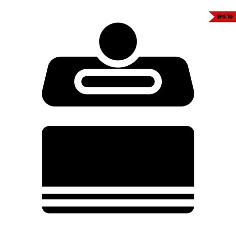 Bucket Glyph Icon 23017078 Vector Art At Vecteezy