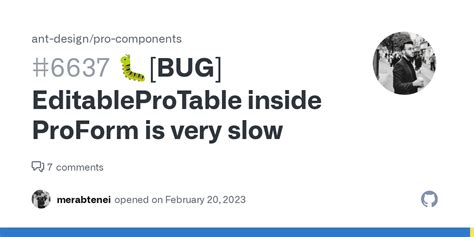 🐛 Bug Editableprotable Inside Proform Is Very Slow · Issue 6637 · Ant