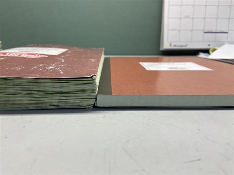 Starting A New Lab Notebook Today Anyone Else Like To Compare The Thickness Of Their Old One To