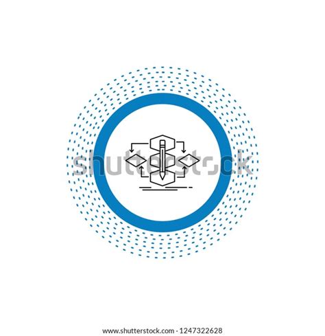 Algorithm Design Method Model Process Line Stock Vector Royalty Free