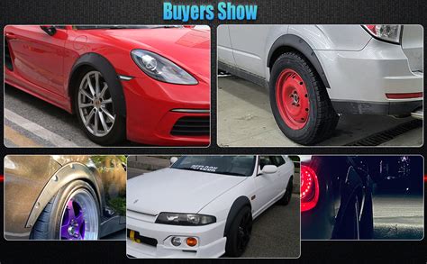 Mua Dreamotor 4pcs Universal Fender Flares Wide Body Kit Flexible