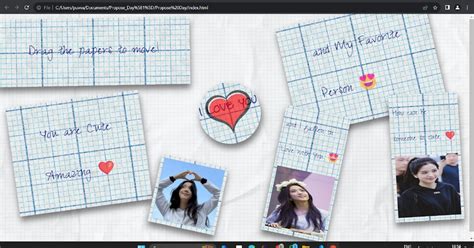 propose day using html and css