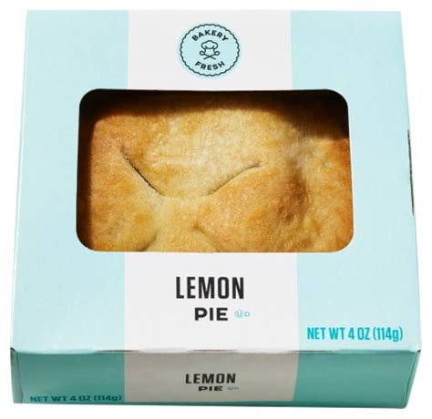Bakery Fresh Mini Lemon Pie 4 Oz Kroger