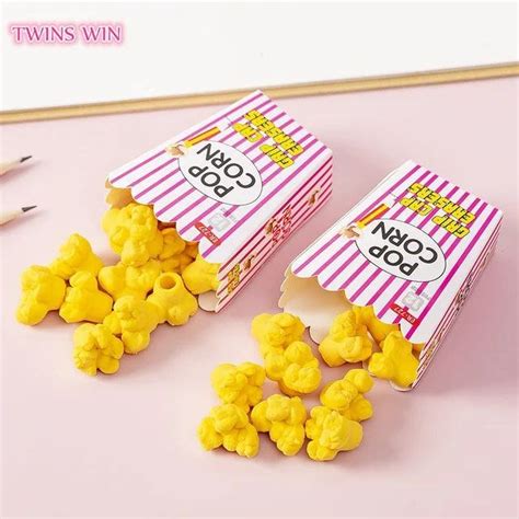 Eraser Popcorn Shape Olastationery