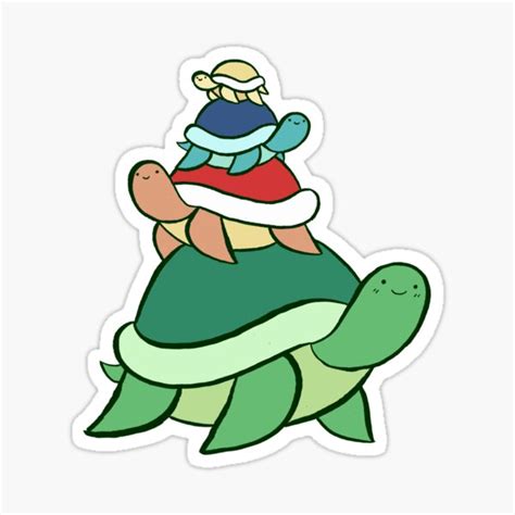 Colorful Turtle Stack Sticker For Sale By Saradaboru Redbubble Colorful Turtle Stack Sticker For Sale By Saradaboru Redbubble