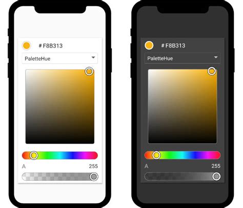 Hsv Color Picker Designed For Your Flutter App