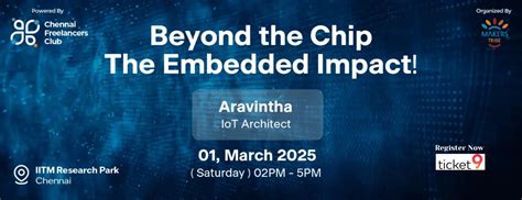 Iot And Embedded Systems Workshop Ticket9