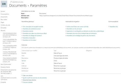 Description Et Utilisation Des Métadonnées Sharepoint • Openhost Network