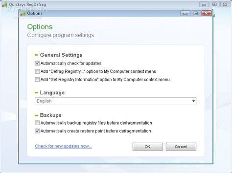 Quicksys Regdefrag Download Softpedia
