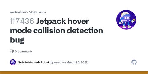 Jetpack Hover Mode Collision Detection Bug · Issue 7436 · Mekanismmekanism · Github