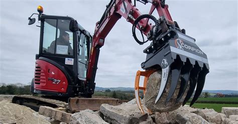 Scorpion Excavator Grab Mde Our Products Sme Group Sme Plant Sales