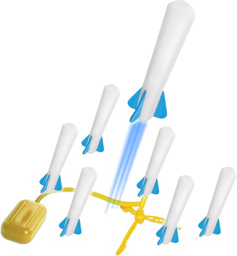 Stomp Rocket Jr Glow Rocket The Good Toy Group
