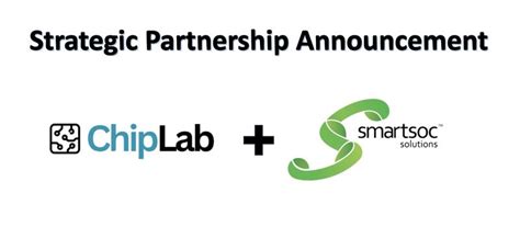 Chiplab On Linkedin Chiplab Smartsoc Partnership Semiconductor