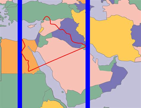 Biblical Boundaries Of Israel Map