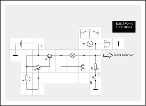 An Automatic Electronic Fuse Circuit The Universe Of The Lectron System