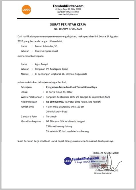 Apa Itu Spk Kerja Panduan Lengkap Dan Komprehensif Jasa Joki Tugas 085643695389