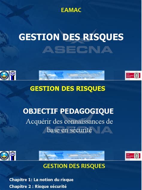 Gestion Des Risques 1 Pdf Risque Gestion Des Risques