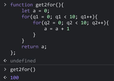 Javascript Цикл в цикле