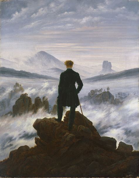 Sea Of Fog In Wanderer Above Sea Of Fog — Meaningandsymbolism