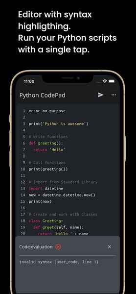 دانلود برنامه Python Coding Editor And Ide App اندروید بازار
