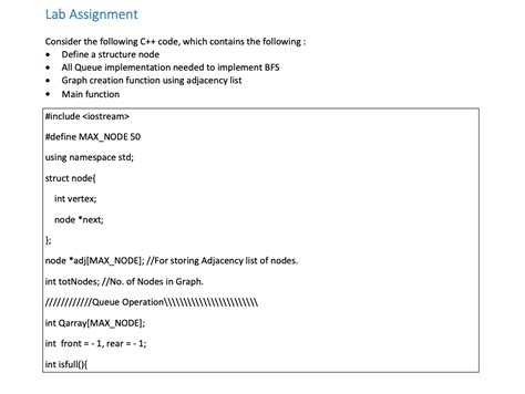 Solved Lab Assignment Consider The Following C Code Which Chegg