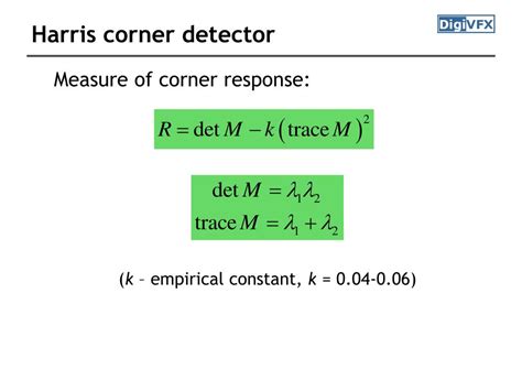 Ppt Harris Corner Detector Powerpoint Presentation Free Download Id 682144