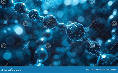 Abstract Atomic Lattice Molecular Grid Of Graphene Graphene Atomic Structure Concept