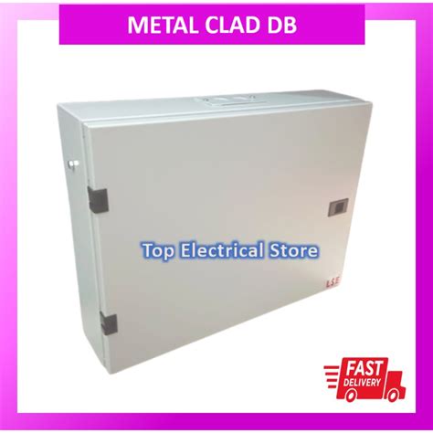 Lse El2 El 2 Metal Clad Db 2 Row 36 Way Distribution Box Electrical Box Kotak Besi Main Switch