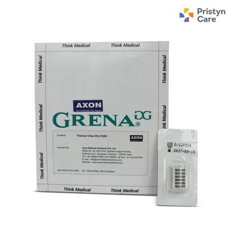 Titanium Ligating Clip V Shape Grena At Best Price In New Delhi