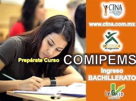 Curso Comipems 2019 Ingreso A Bachilleratos Prepas Unam Cch