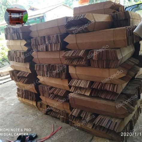 Jual Sirap Kayu Ulin Atap Sirap Kayu Ulin Kayu Ulin Kalimantan Di Seller Toko Mebel Gazebo