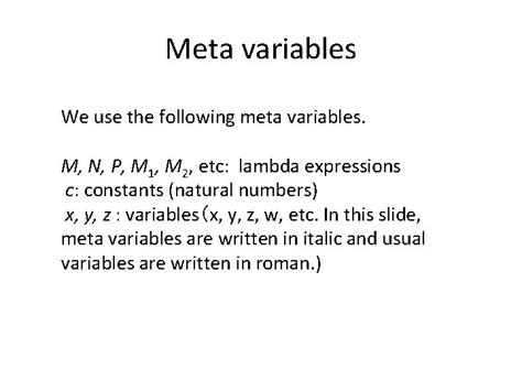Principles Of Programming Languages 9 Lambda Calculus Department