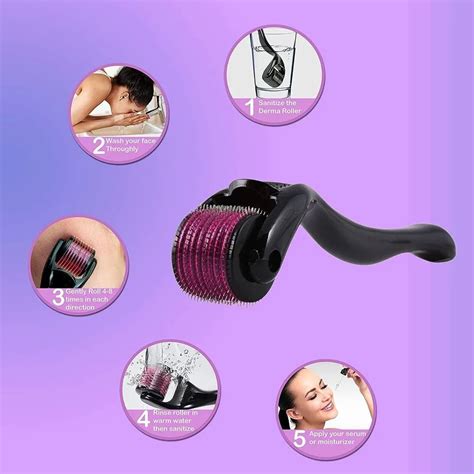 Derma Roller 05mm For Hair Regrowth For Menhair Stimulator Roller For