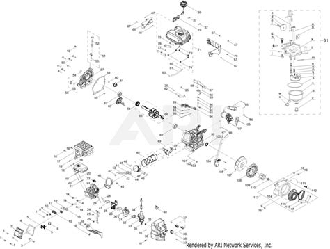 Troy Bilt 265 Wua 179cc Engine Troy Bilt Ohv Engine Partswarehouse